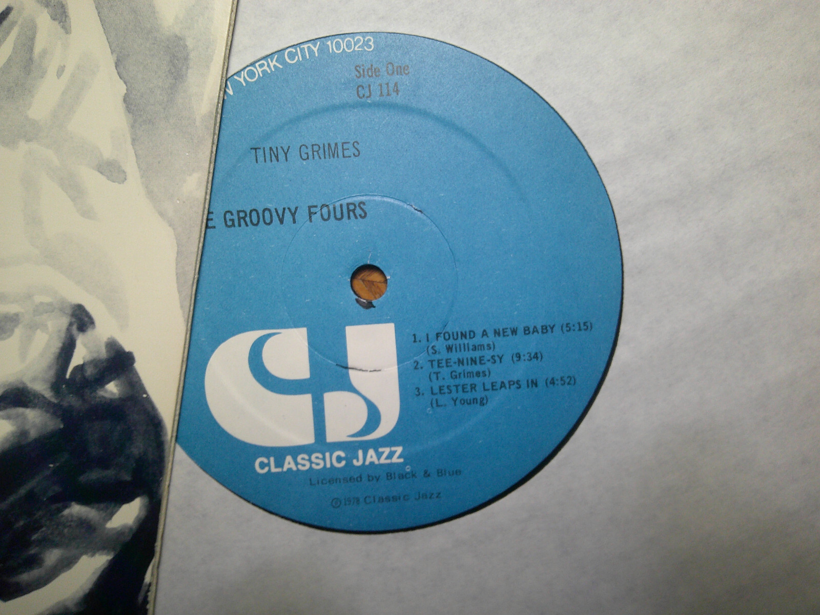 Classique Jazz LP Record / Minuscule Grimes / Des Groovy Fours / Nr ...