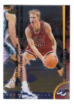 1998-99 TOPPS FINEST STEVE KERR CARD #45 **NM-MT** CHICAGO BULLS | eBay