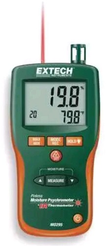 EXTECH MO290 Moisture Meter,Pin/Pinless,1inDepth | eBay
