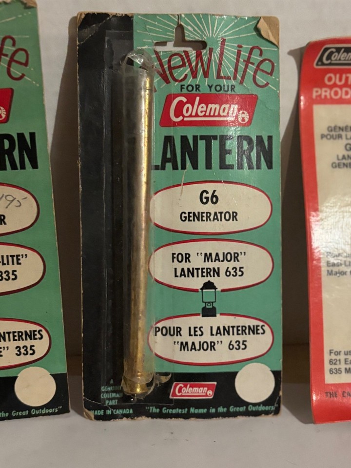 3- COLEMAN Generators G3,G6,G6A new/old | eBay