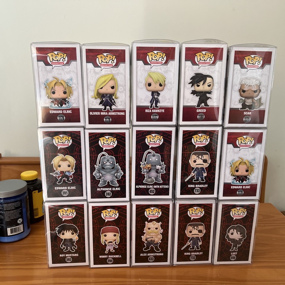 Funko Pop! Full Metal Alchemist/Brotherhood collection | eBay