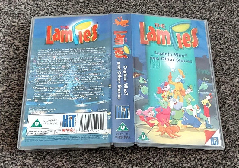 THE LAMPIES CAPTAIN WHO & OTHER STORIES SEALED RARE PAL VHS VIDEO KIDS ...