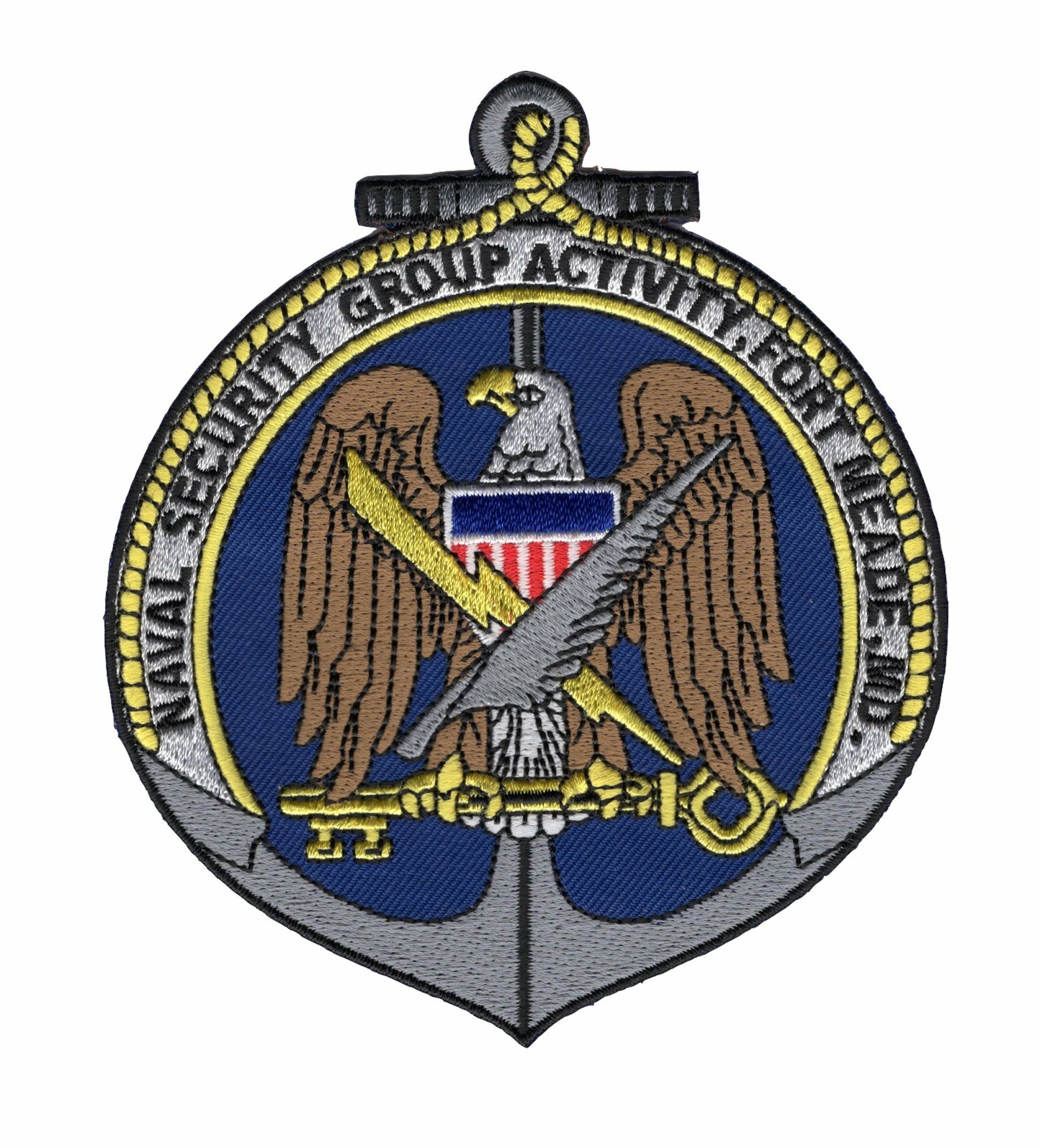 NSGA Naval Security Group Activity Fort Meade Maryland Patch | eBay