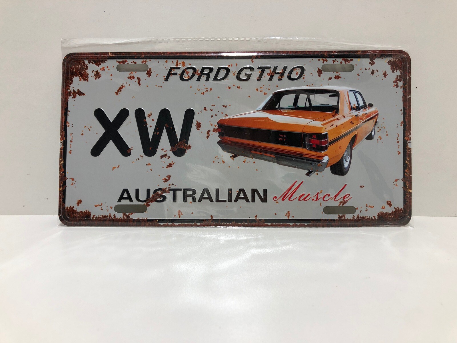 Ford GTHO XW Orange Metal Sign | eBay