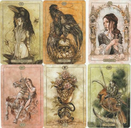 Hush Tarot: A 78 Tarot Cards Deck English Version Future Telling Occult ...