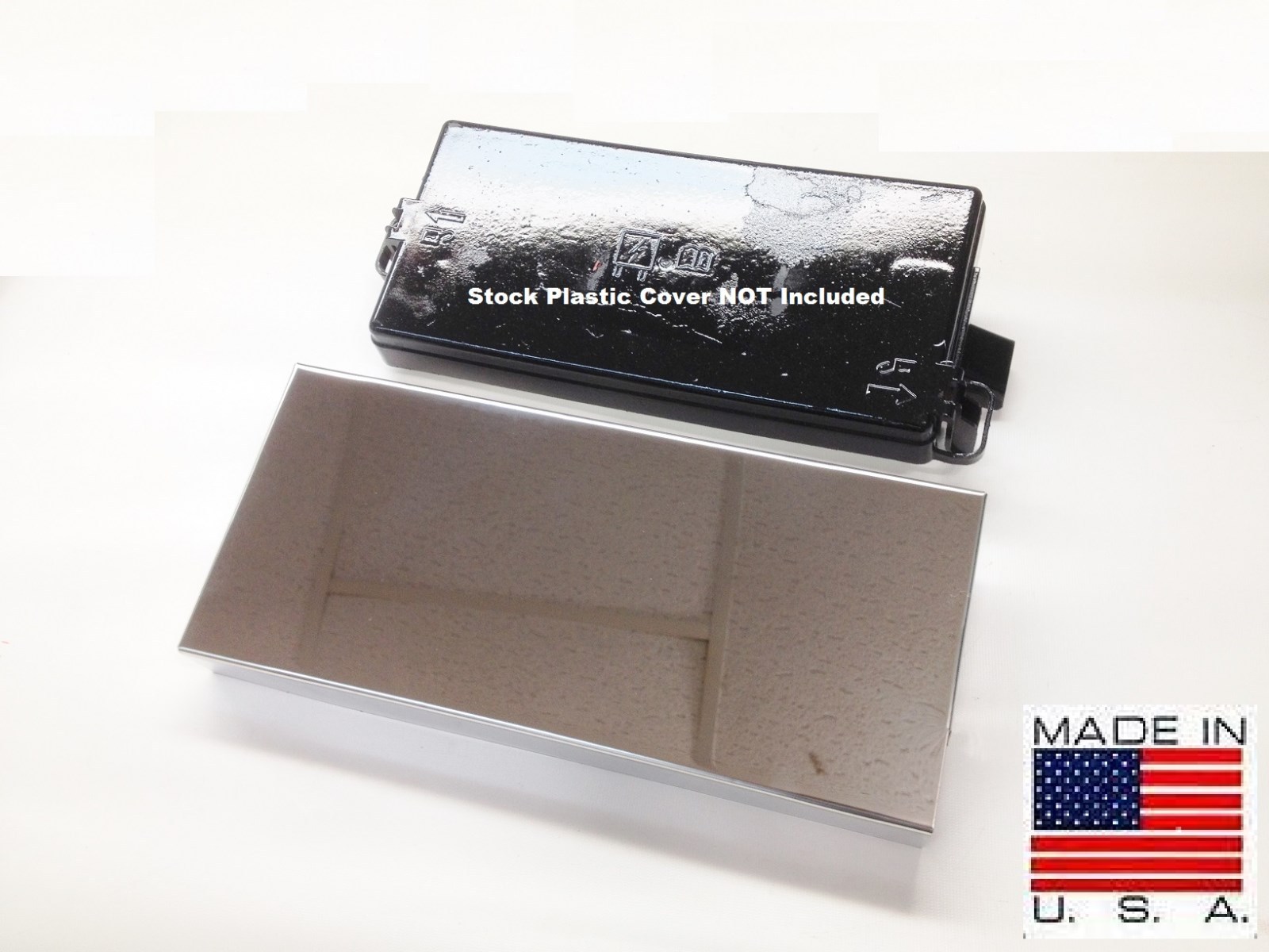 Mustang 2005-2009 Stainless FUSE BOX LID COVER engine chrome dress up ...