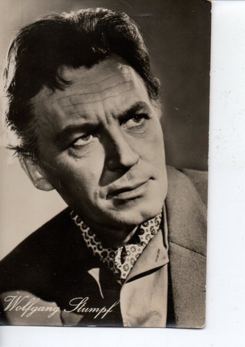 Autogrammkarte - Wolfgang Stumpf - Progress Karte | eBay.de