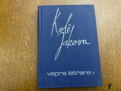 OLD ALBANIAN BOOK VEPRA LETRARE 7 EDITION #234 BY KOLE JAKOVA 1986 | eBay