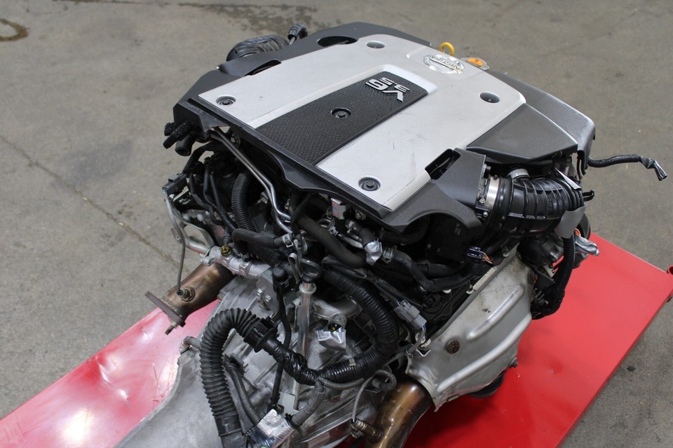 NISSAN 350Z VQ35HR MOTOR ONLY ENGINE JDM LOW MILES RWD 6 CYL INFINITI ...