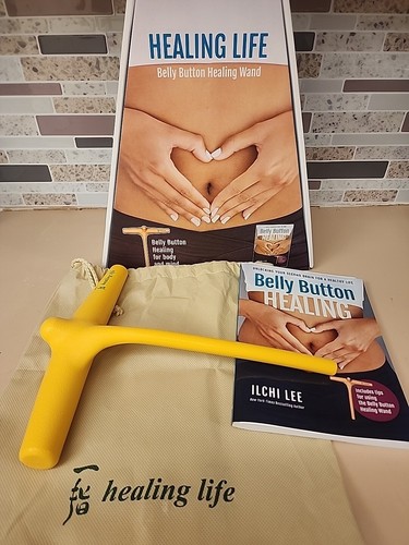 Belly Button Healing Kit Wand & Itchi Lee Book Acupressure tool relief for pain | eBay