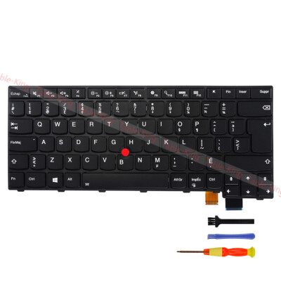 Canadian French Backlit Replacement Keyboard for Lenovo Thinkpad T460P ...