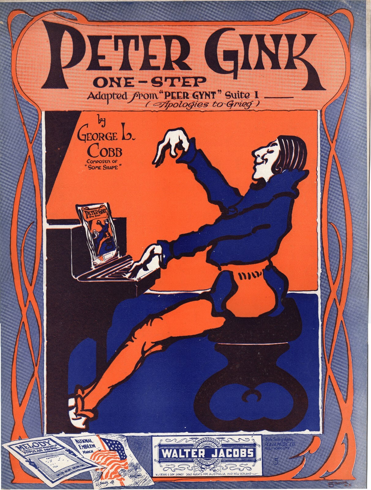 Peter Gink Sheet Music, Walter Jacobs Sheet Music, A7 | eBay