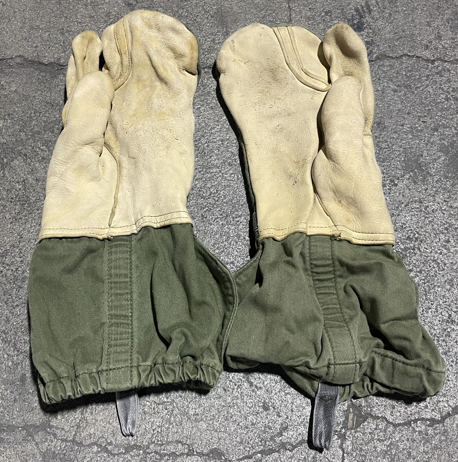 US MILITARY TRIGGER FINGER Gloves MITTEN SET SHELL+ WOOL INSERTS N/L ...