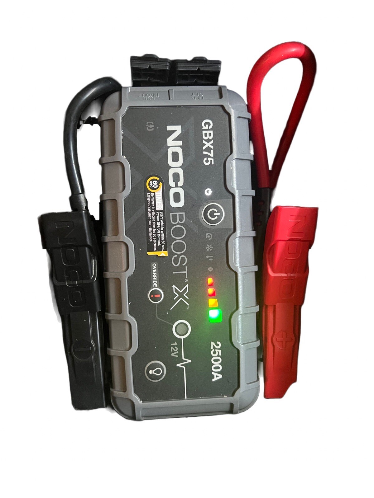 NOCO Boost X GBX75 12V 2500A UltraSafe Portable Lithium Jump Starter A ...