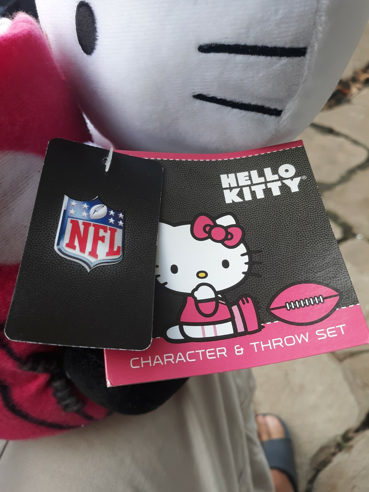 Hello Kitty San Francisco 49ers NFL Hugger and Throw Set- Personalized ...