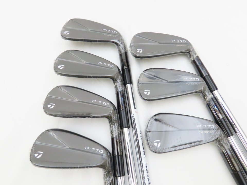 New TaylorMade P770 Phantom Black Iron Set 4-PW DG 105 S300 Stiff Steel ...