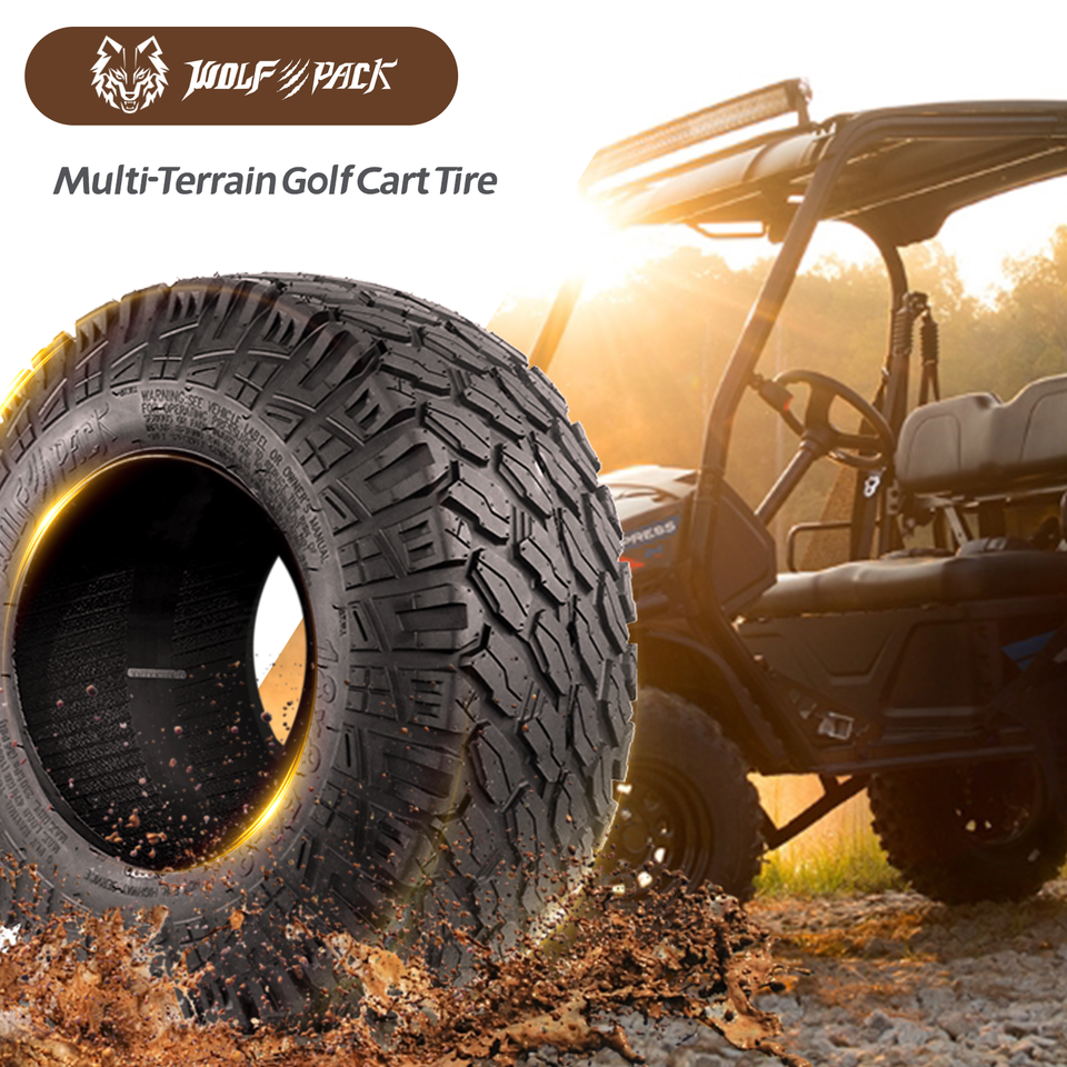 Set Four 18X8.5-8 18X8.50X8 Golf Cart Tires 6 ply All Terrain Tire | eBay