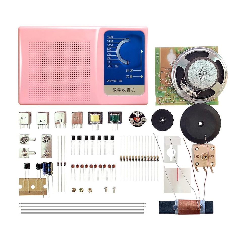 DIY AM Radio Kit Practical Solder Practice Kit Educational Teaching ...