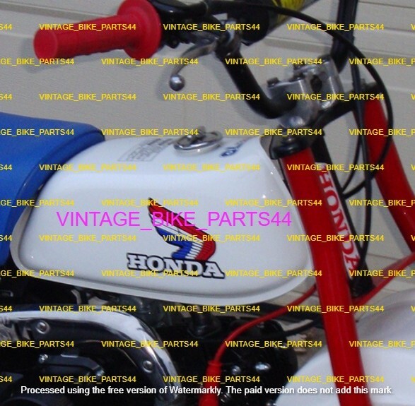 Honda ATC70 ATC 70 White Painted Steel Fuel Petrol Tank 1978-1985 Model ...