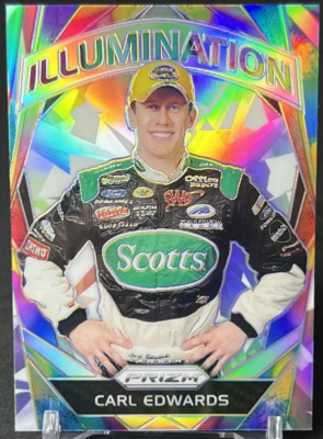 Carl Edwards 2018 Prizm Racing Illumination SILVER PRIZM #I-5 | eBay