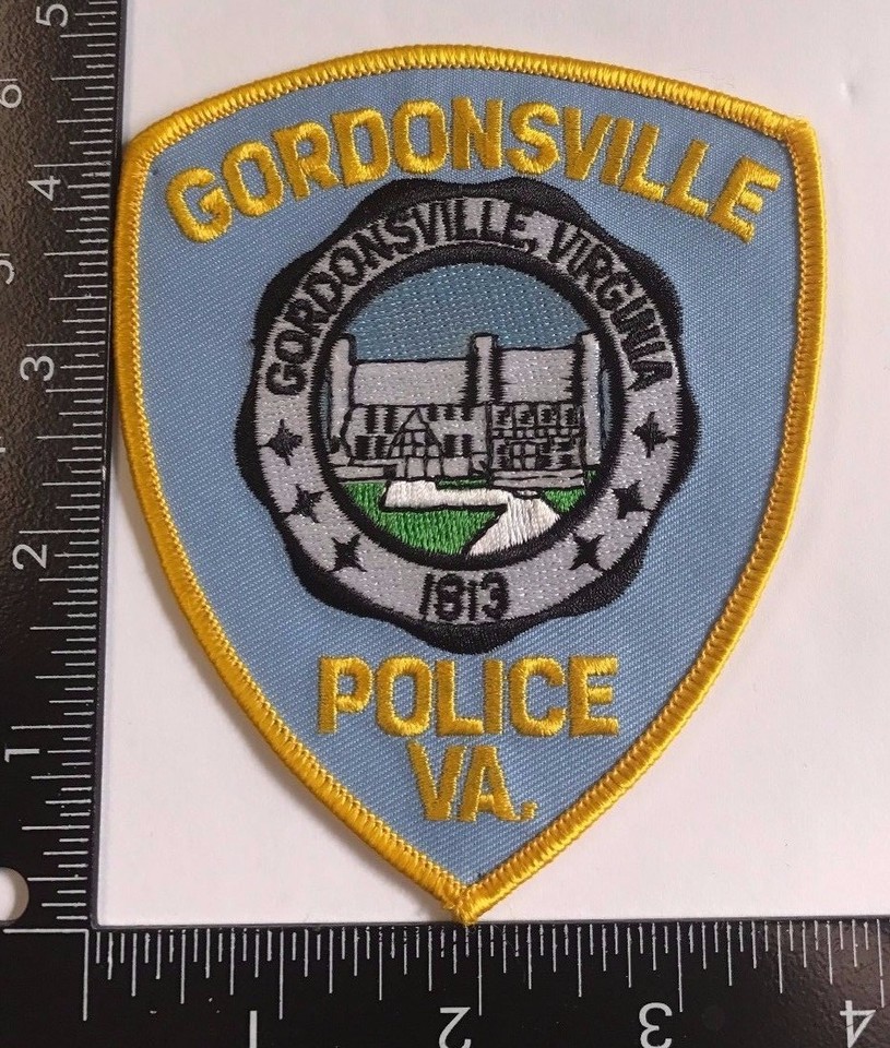 Gordonsville Virginia Police Department Cloth Patch | eBay