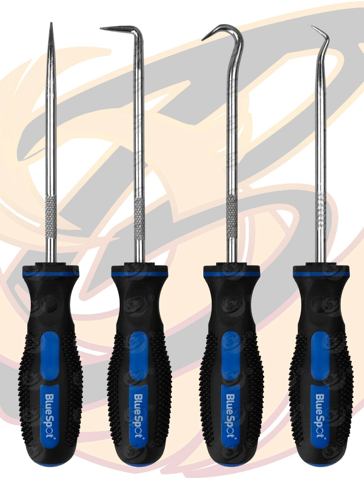 Pick & Hook Tool Set 4pc O Ring Seal Hose Removal Puller Probe Set Mini ...