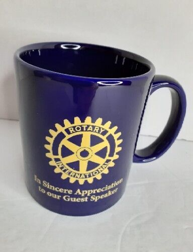 Rotary International Cup Guest Speaker Mug - Regular Size Vintage | eBay