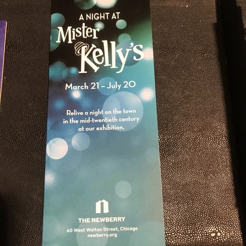 Mister Kelly’s Flyer Chicago Barbra Streisand Exhibit 2024 Bette Midler LAST ONE | eBay