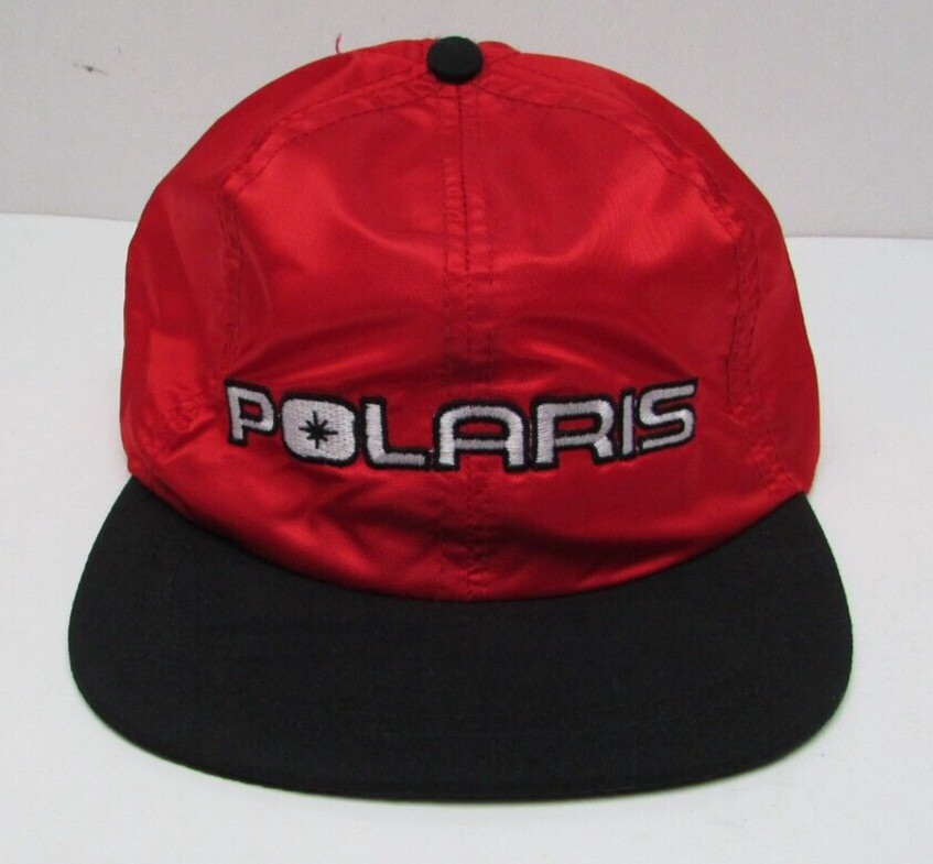 Vintage POLARIS® Shiny Nylon Snapback Cap Hat One Siz… - Gem