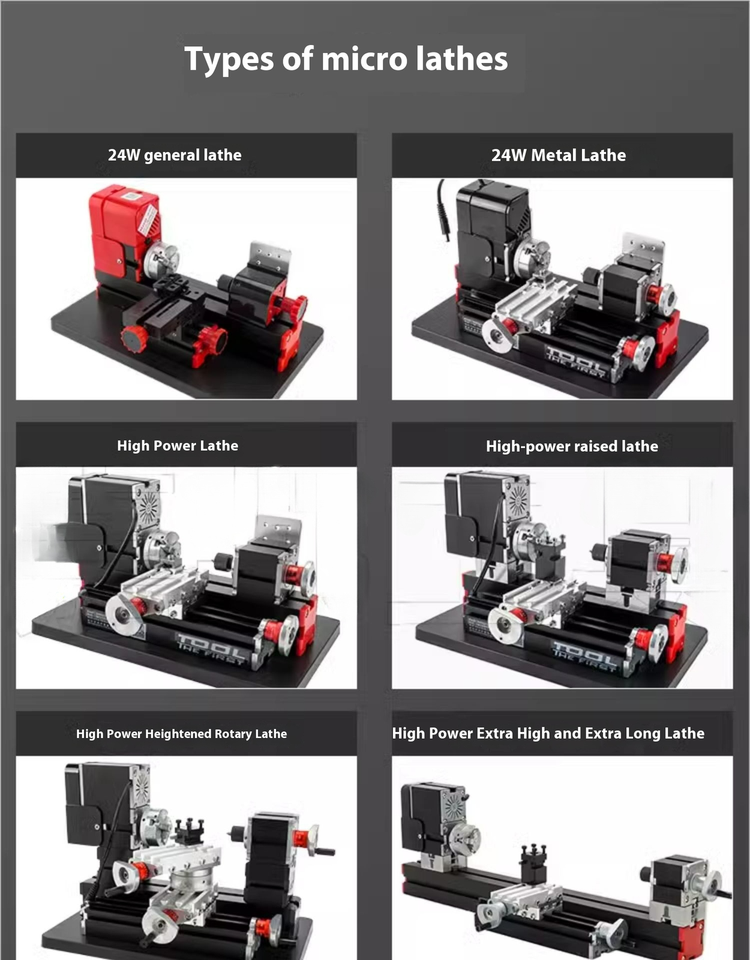 Miniature Metal Lathe Mini Combination Small Machine Tool Multifunction ...