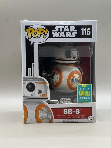 Funko Pop Vinyl Star Wars BB-8 #116 (SC exclusive) Bobblehead Figure ...