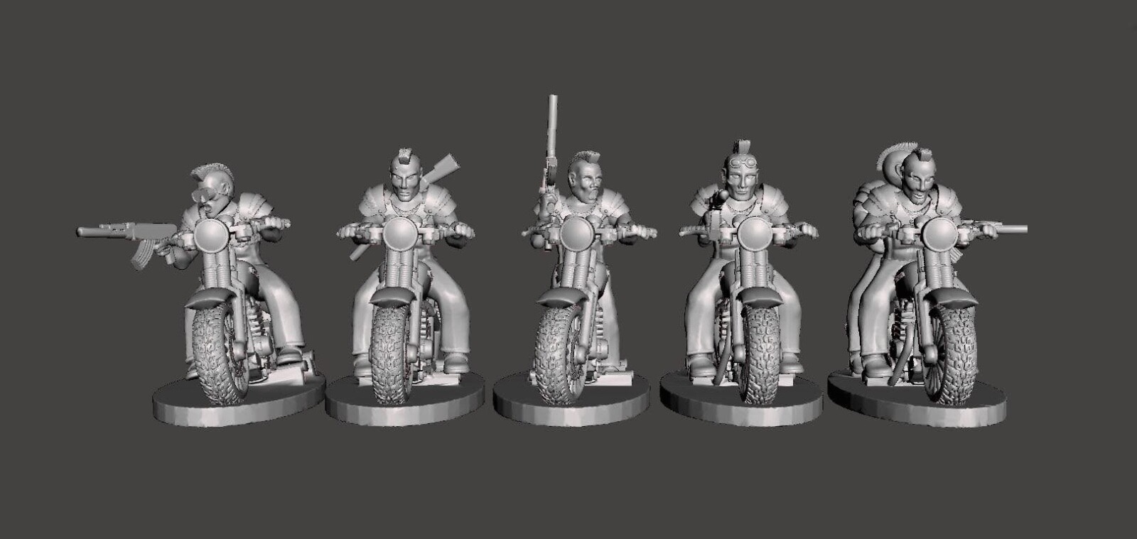 Post-apocalyptic punks | Gaslands, Dark Future | 20mm miniatures | eBay