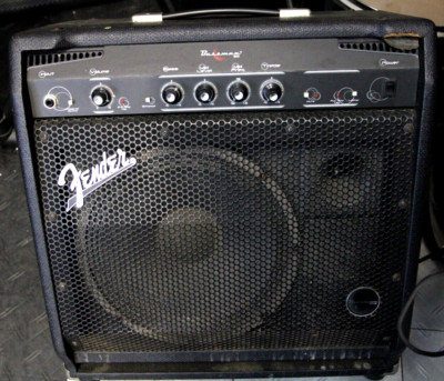 Fender Bassman 60 Combo Bass Amplifier - Black Guitar Amp, 60 Watts | eBay