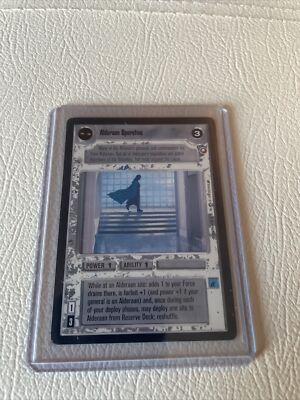 Decipher Inc - Star Wars "ALDERAAN OPERATIVE" 1998 CCG Trading Card | eBay