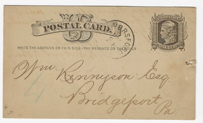 Scott # ux4-pc2 Post Card " Lady Liberty " Used on 11/28/1876 | eBay