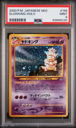 2000 Pokemon Japanese Neo Slowking #199 PSA 9 | eBay