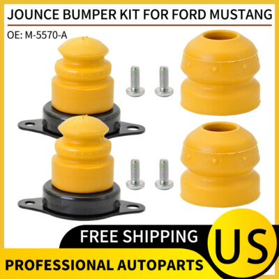 Rear Bump Stops Axle Jounce Bumper For Ford MUSTANG 2005-2012 GT GT500 ...