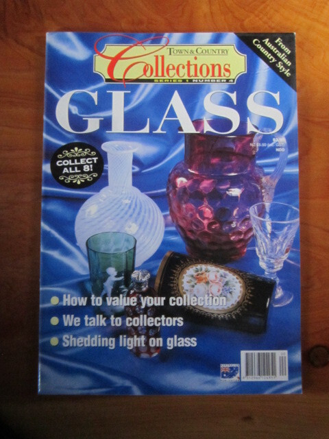 MAGAZINE TOWN & COUNTRY COLLECTIONS GLASS SERIES 1 NO. 4 GREAT *** MUST ...