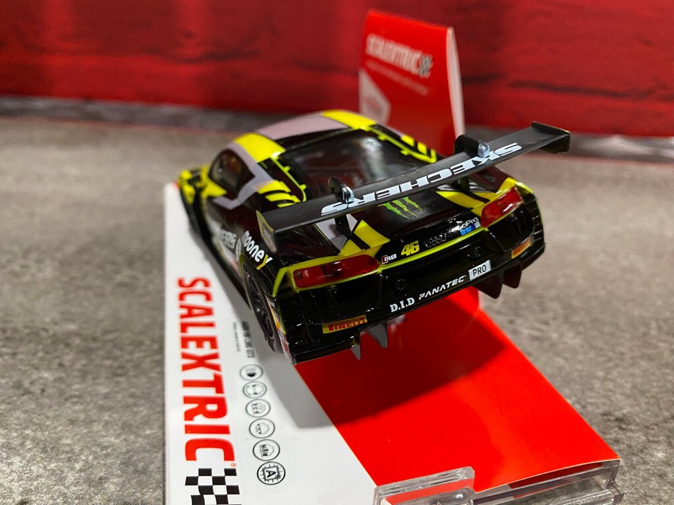 SCX 1/32 Scale Advance Audi R8 LMS - VR46 with lights- E10456X300 New ...