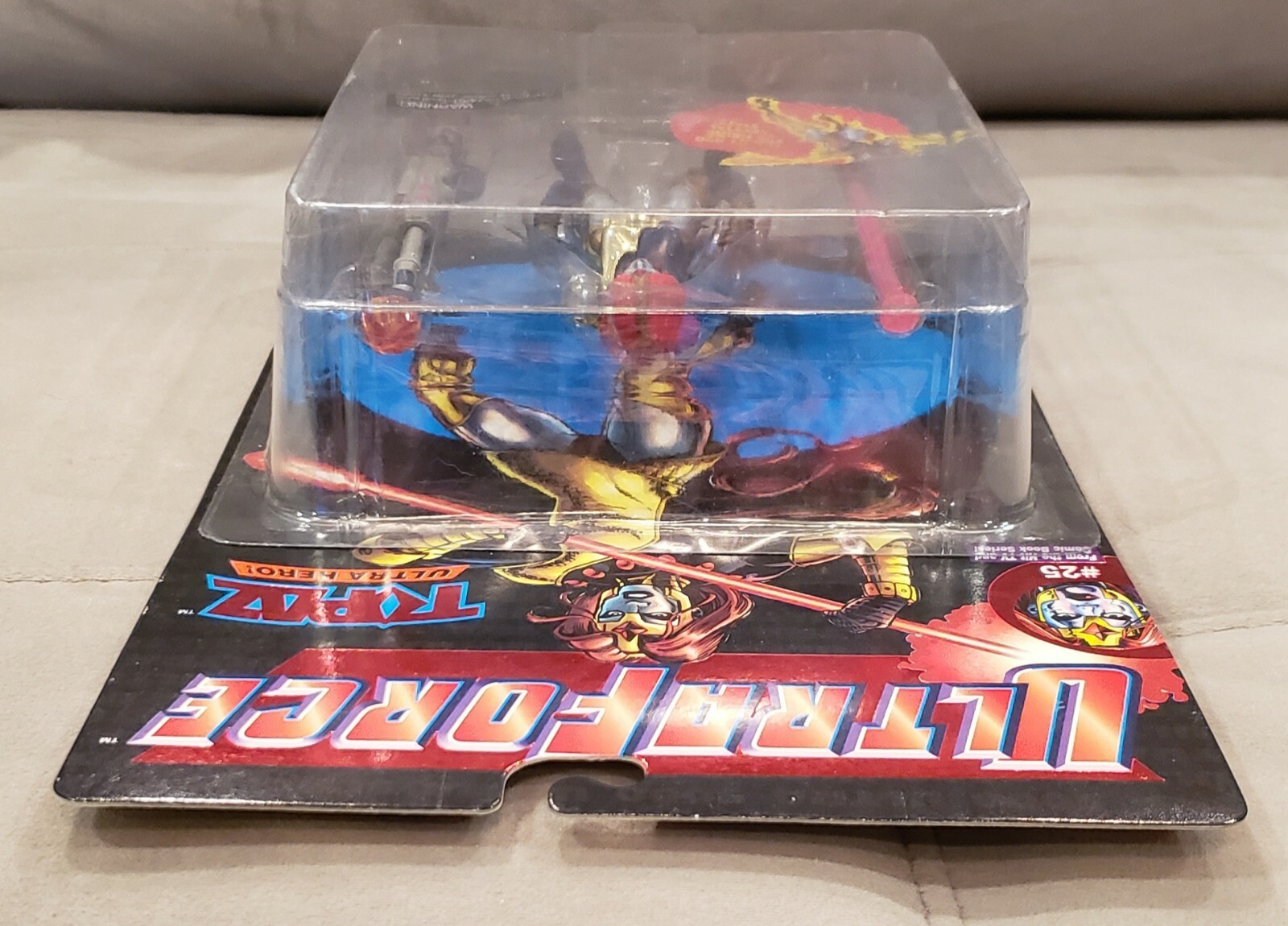 TOPAZ ULTRAFORCE ACTION FIGURE 1995 NEW BLACK CARD | eBay