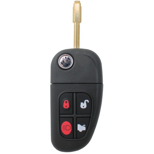 Complete To Suit Jaguar Transponder Remote Flip Car Key XJ X-Type S ...