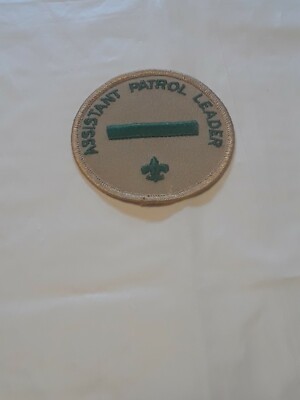Assistant Patrol Leader Position Patch, Boy Scouts of America BSA | eBay