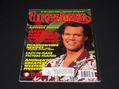 1994 NOVEMBER COUNTRY AMERICA MAGAZINE - RANDY TRAVIS COVER - L 11259 ...