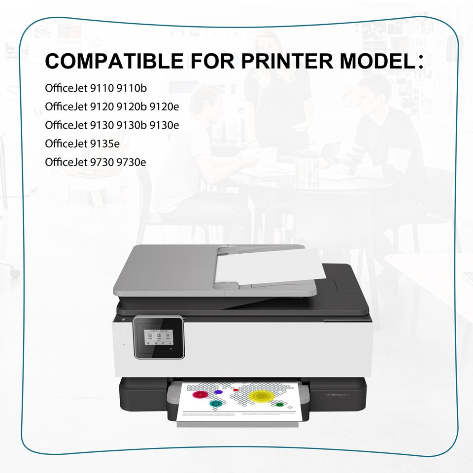 4x 936 Compatible Ink Cartridges For HP 936e OfficeJet Pro 9110 9120 ...