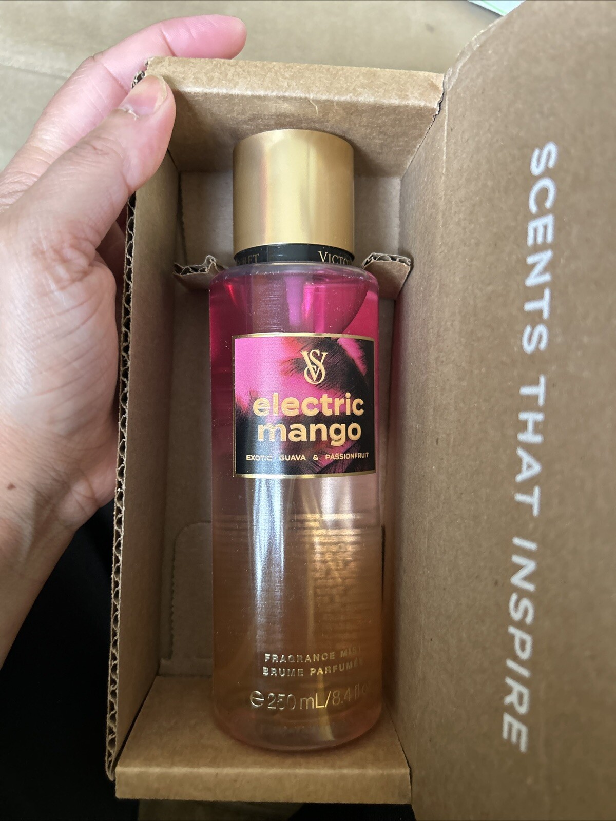 Victoria's Secret ELECTRIC MANGO Fragrance Mist 8.4 oz Pineapple Guava ...