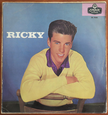 RICKY NELSON Ricky Debut Self-Titled LP ORIGINAL 1ST ISRAEL ISRAELI ...
