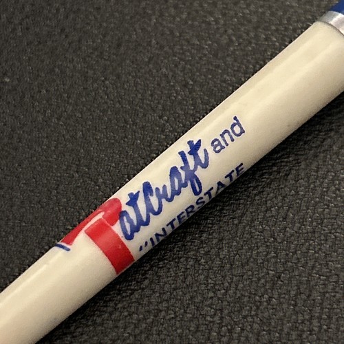 VTG Kwik Klik Salesman Sample Ballpoint Pen Patcraft Interstate ...