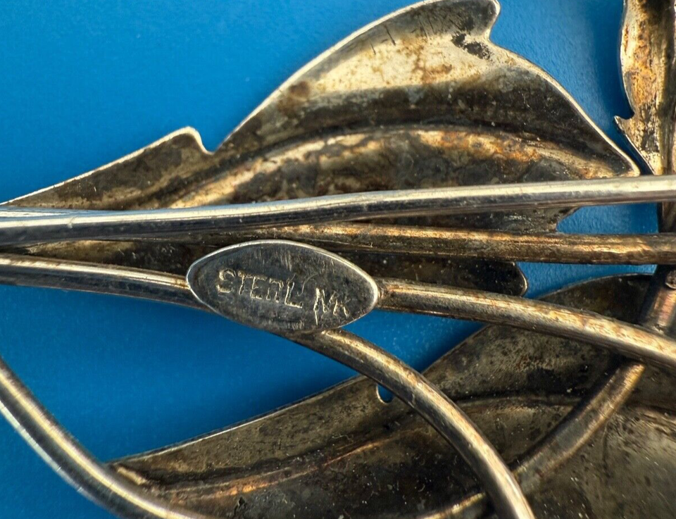 Vintage Sterling Silver Broach | eBay