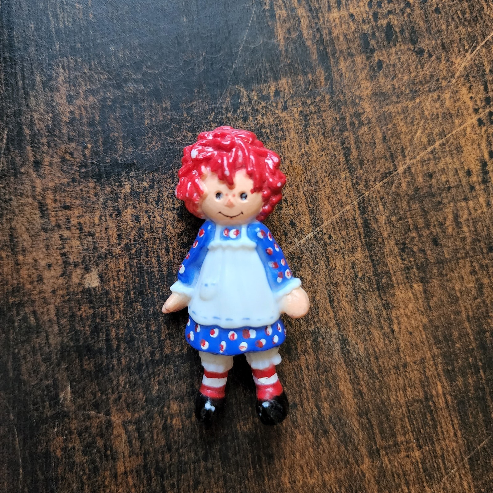 Vintage Raggedy Ann Brooch Pin 1975 Hallmark Merril C… - Gem