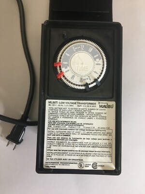 INTERMATIC MALIBU LANDSCAPE LIGHTING TIMER / TRANSFORMER LOW VOLTAGE ...